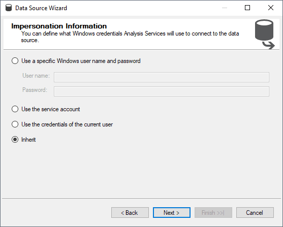 Build an OLAP Cube in SSAS using an ADO.NET Data Provider ...