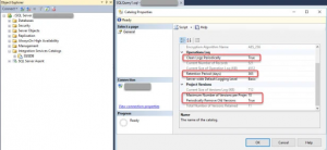 SSISDB Catalog Defaults Best Practices – SQLServerCentral