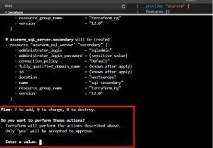 Provisioning Azure SQL Database with Failover groups using Terraform – SQLServerCentral