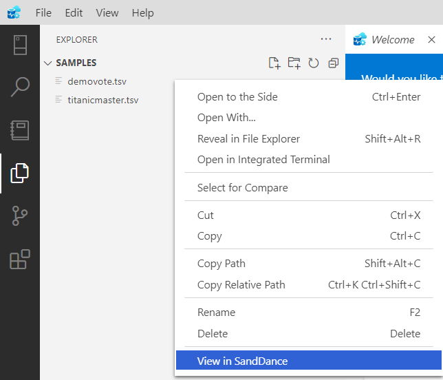 Azure Data Studio - A SandDance demo – SQLServerCentral