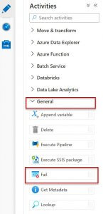 Working with Fail Activity in Azure Data Factory – SQLServerCentral