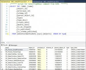 Views in SQL Server 2019 with SSMS – SQLServerCentral