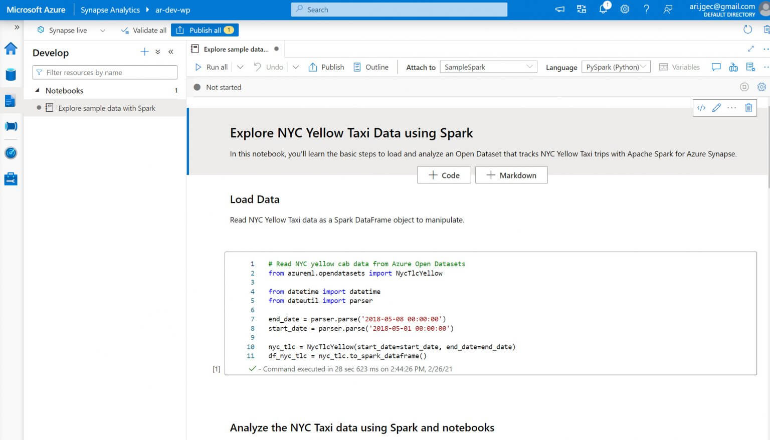 Exploring Knowledge Center in Azure Synapse Analytics – SQLServerCentral