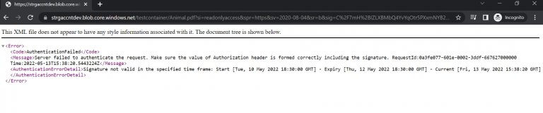 Understanding Shared Access Signature and Access Policy in Azure ...