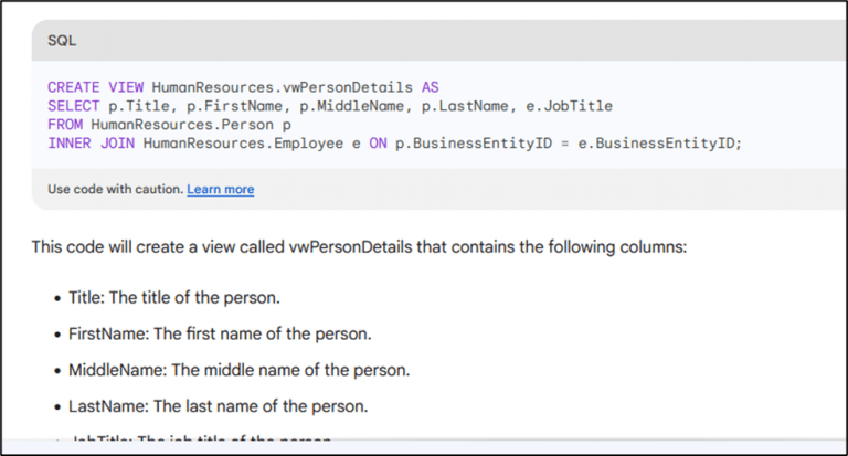 Leveraging AI Tools for SQL Queries – SQLServerCentral