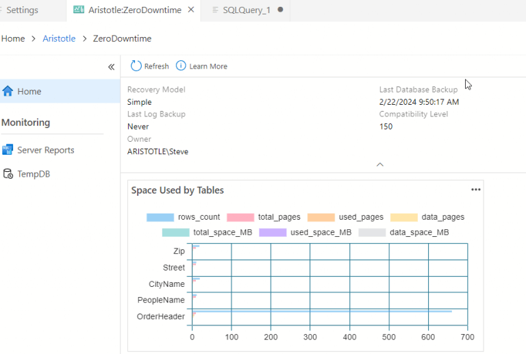 Database Dashboards in Azure Data Studio – SQLServerCentral