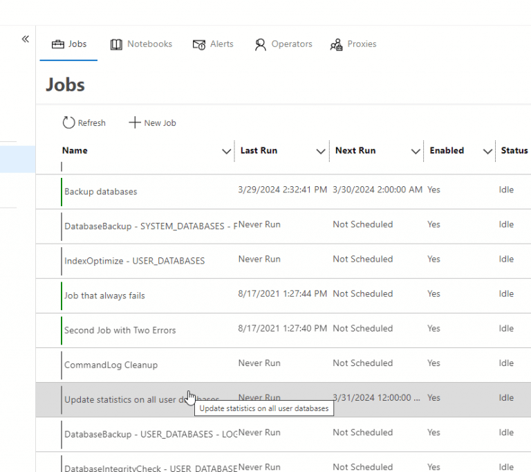 Managing Sql Agent In Azure Data Studio Sqlservercentral
