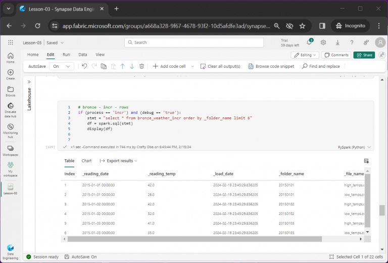 Full vs. Incremental Loads – Data Engineering with Fabric ...