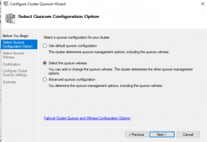 Set up a Windows Server Fail-over Clusters (As a Precursor to High Availability in Standard ...