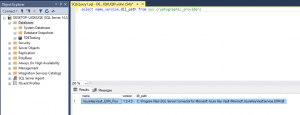 Updating a Cryptographic Provider for EKM with Azure Key Vault - Level 5 of the Stairway to TDE ...