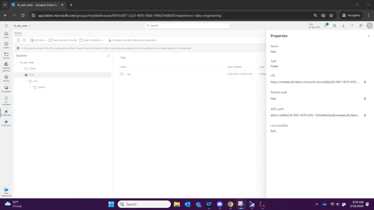Control OneLake with Storage Explorer – Data Engineering with Fabric – SQLServerCentral