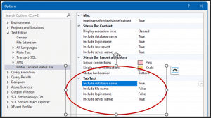 Helpful Management Studio Settings and Features – SQLServerCentral