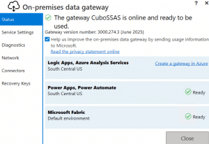 Connect Cloud Power BI to on prem SQL Server – SQLServerCentral