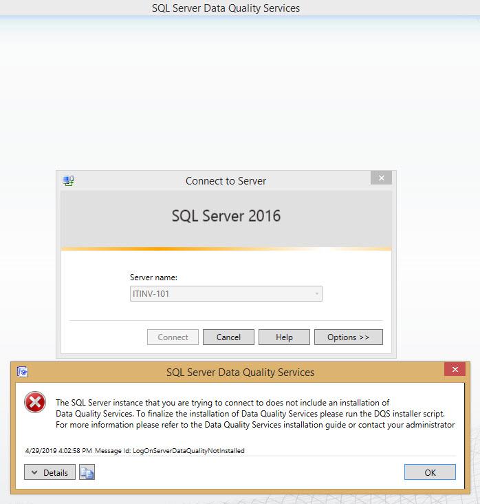 Unable to connect SQL Server Data Quality Service. – SQLServerCentral ... Unable to connect SQL Server Data Quality Service. – SQLServerCentral ...